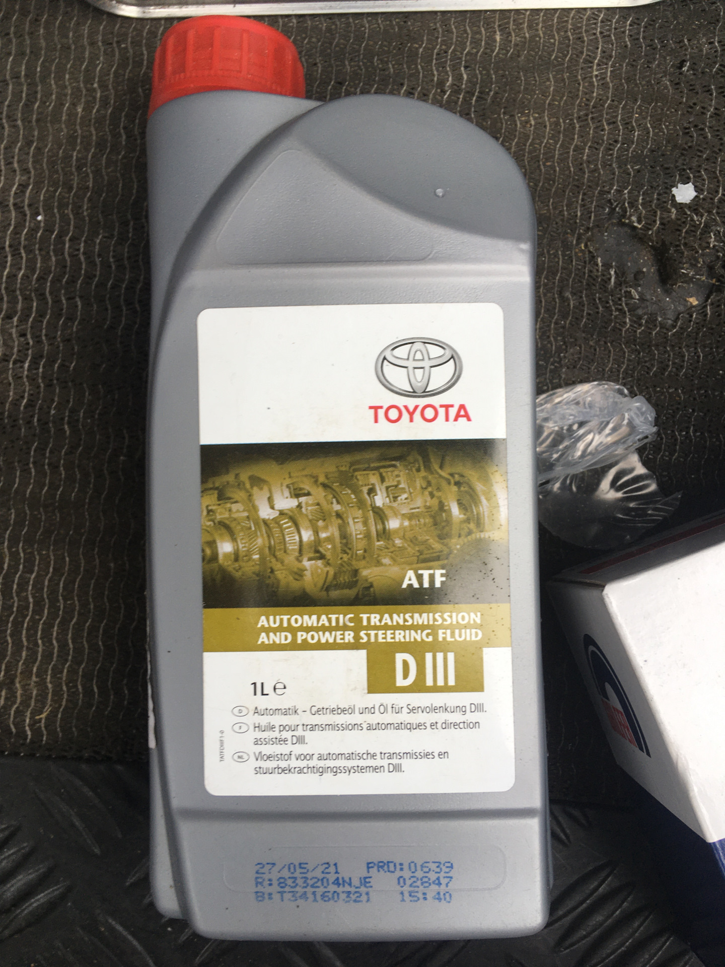 Подготовка к зиме — Toyota Avensis II, 2 л, 2006 года | плановое ТО ...