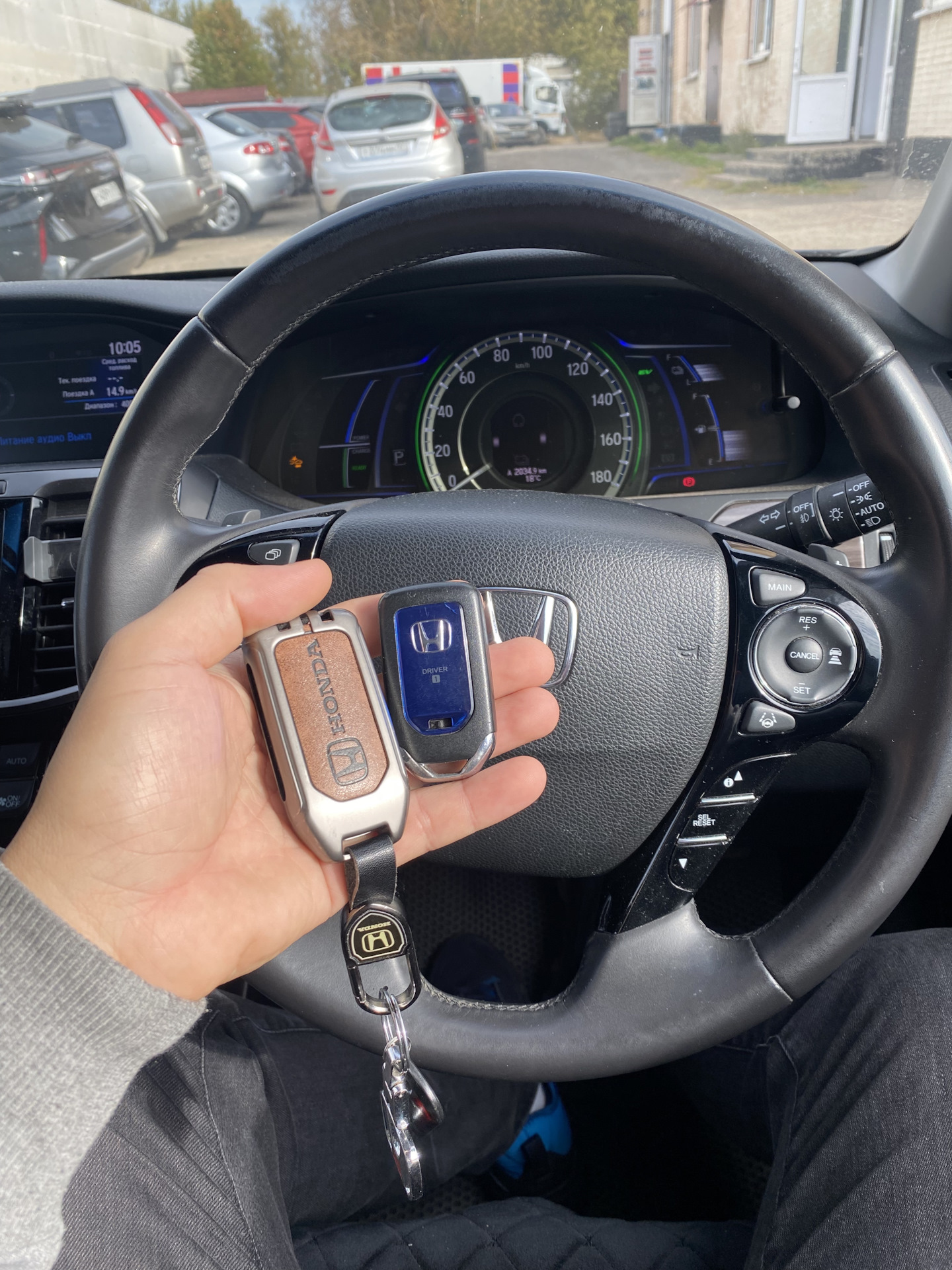 Запасной ключ 🔑 — Honda Accord Hybrid (9G), 2 л, 2017 года | аксессуары ...