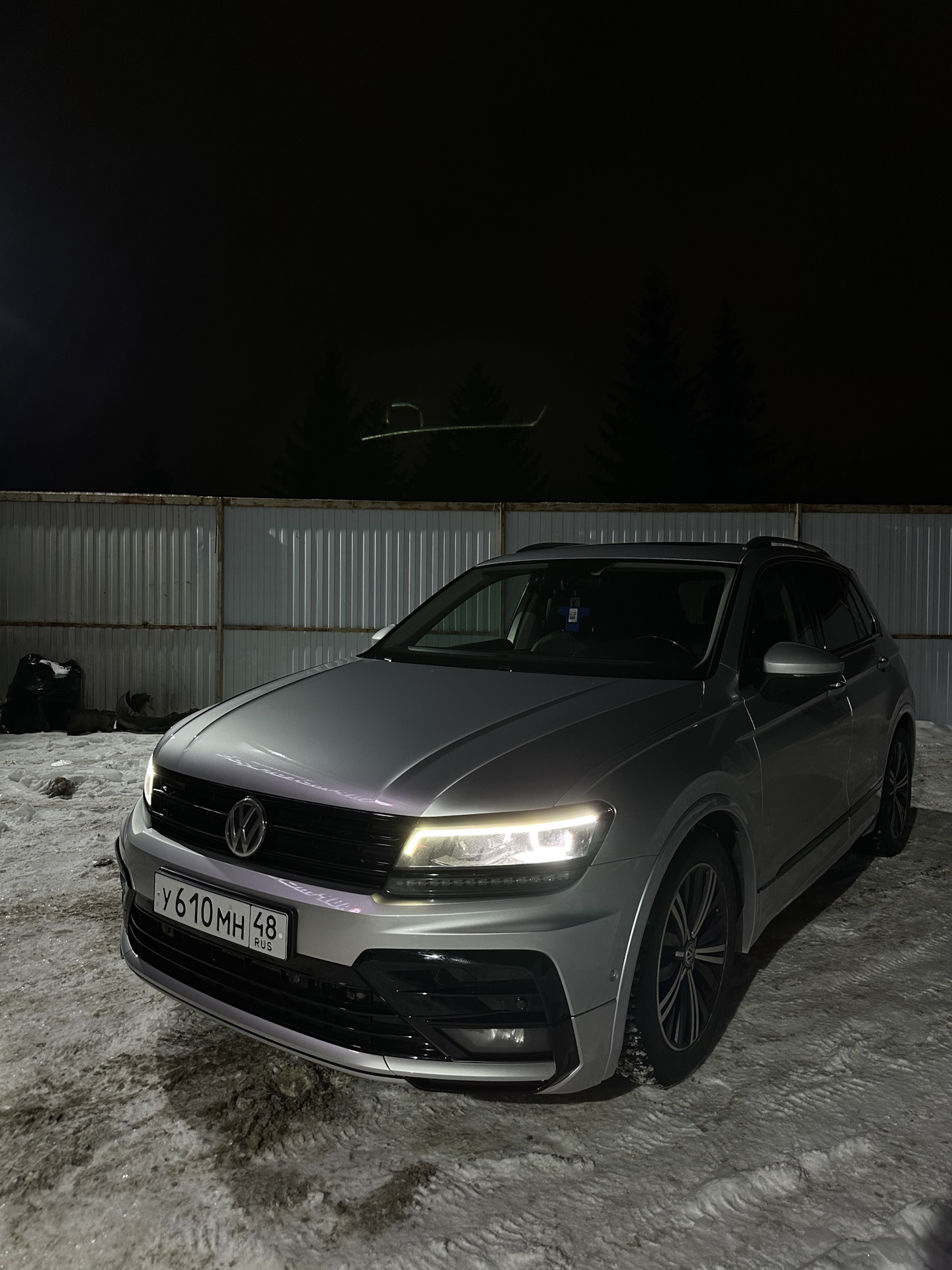 Обвес R Line Tiguan MK2 — Volkswagen Tiguan (2G), 2 л, 2017 года ...