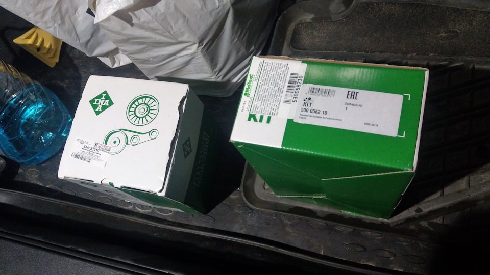 530058210 Комплект ремня ГРМ INA | Запчасти на DRIVE2