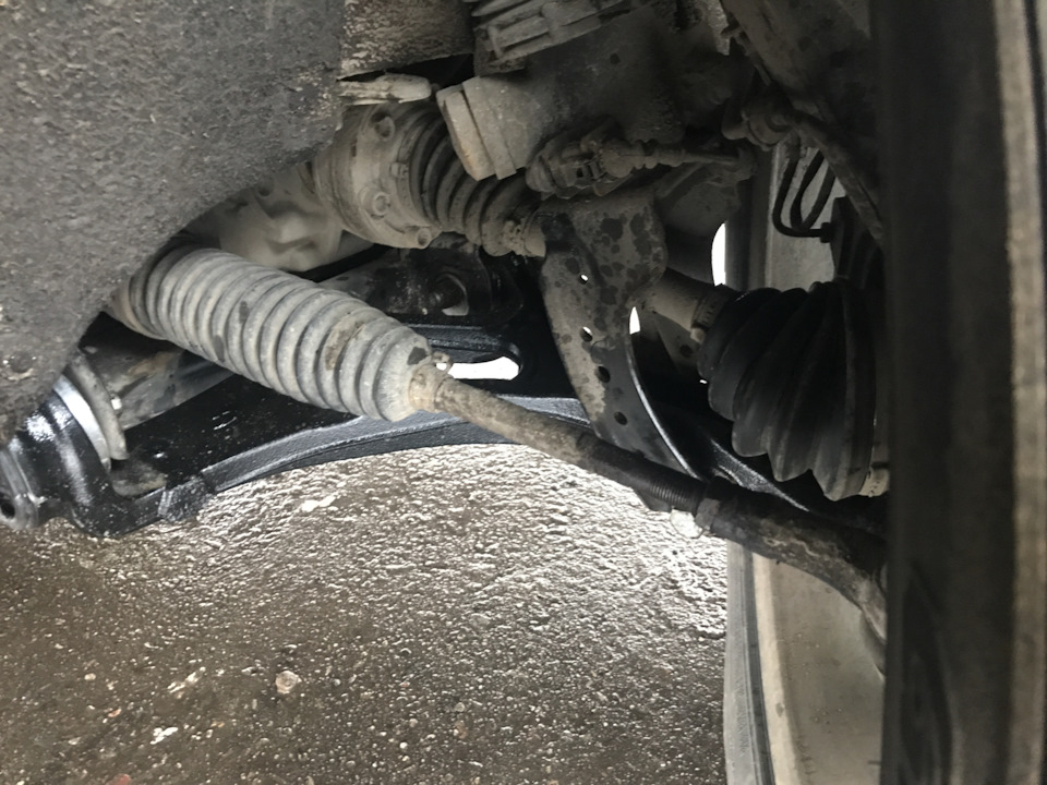 Замена рычага — Volkswagen Touareg (1G), 3 л, 2008 года | поломка | DRIVE2