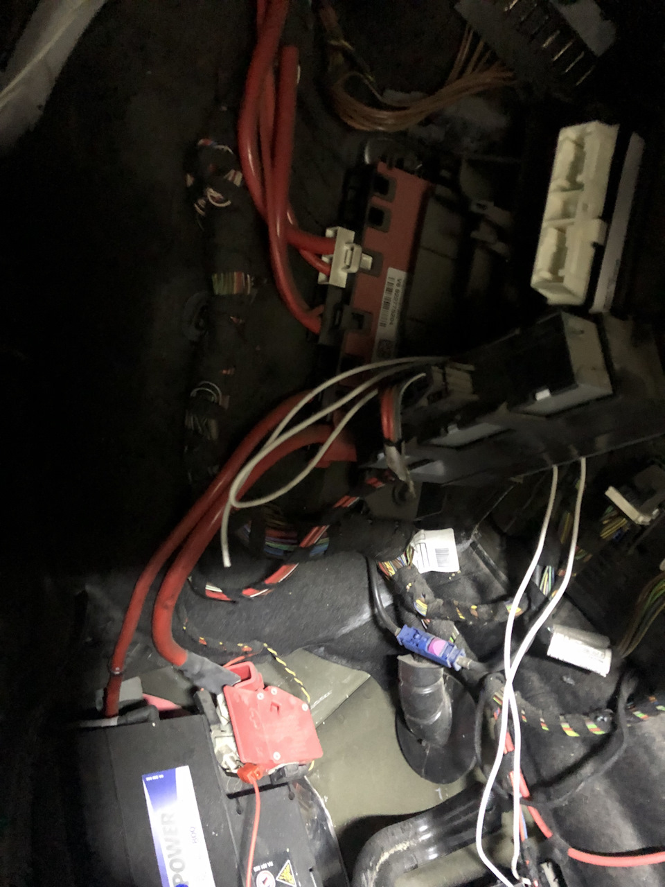 Опция (S5DPA) Парковочный помощник LCI — часть №1: установка — BMW 3 ...