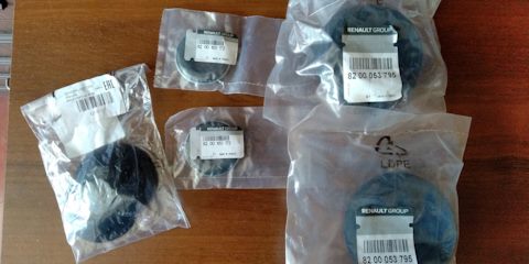 8200053795 Элемент опоры пер стойки (рез, мет) RENAULT | Запчасти на DRIVE2