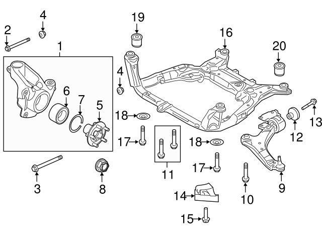 LR025107 Ступица Jaguar Land Rover | Запчасти на DRIVE2