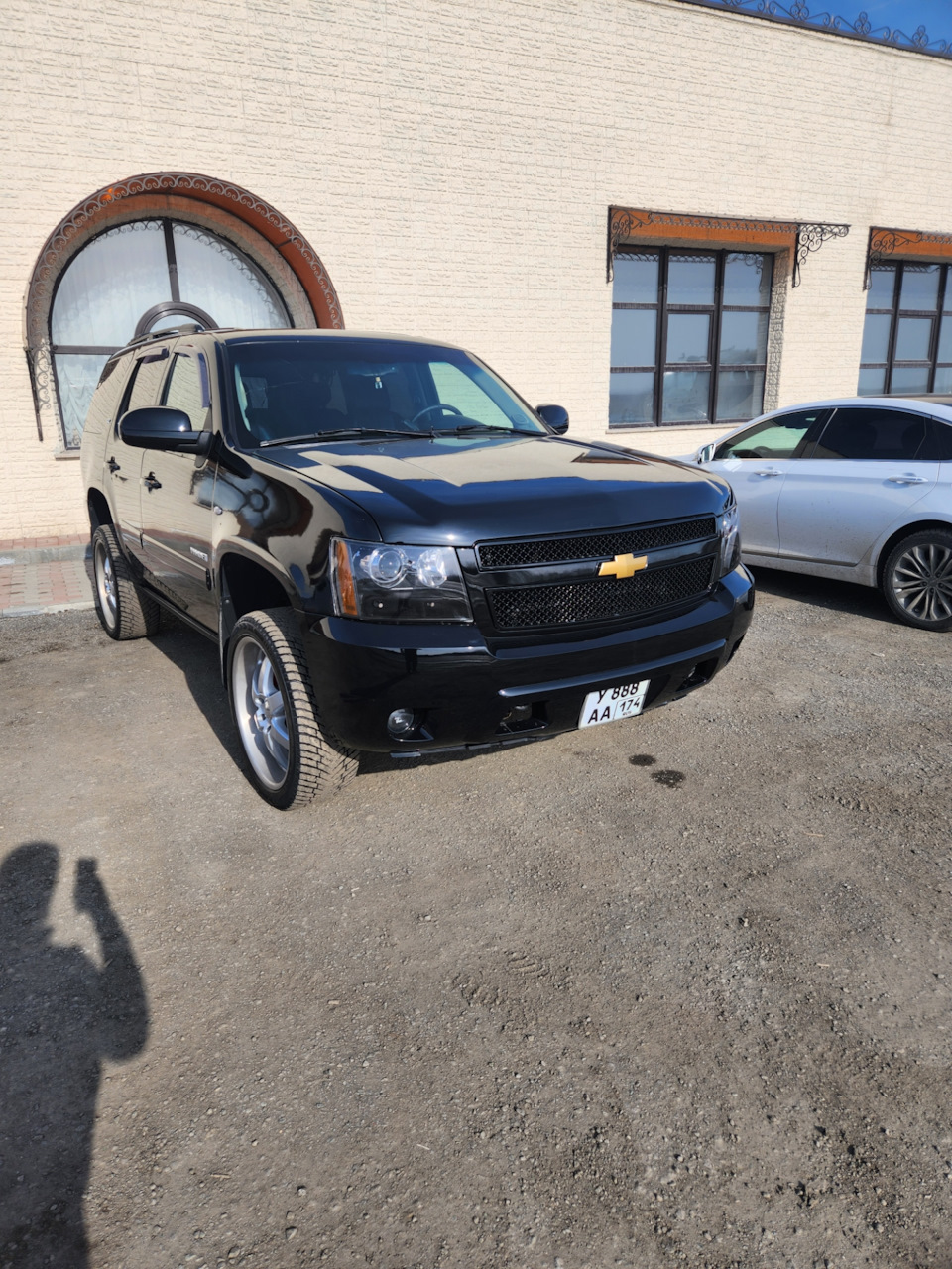 Кузов и выдвижные пороги пороги — Chevrolet Tahoe (GMT900), 5,3 л, 2008 года | кузовной ремонт ...
