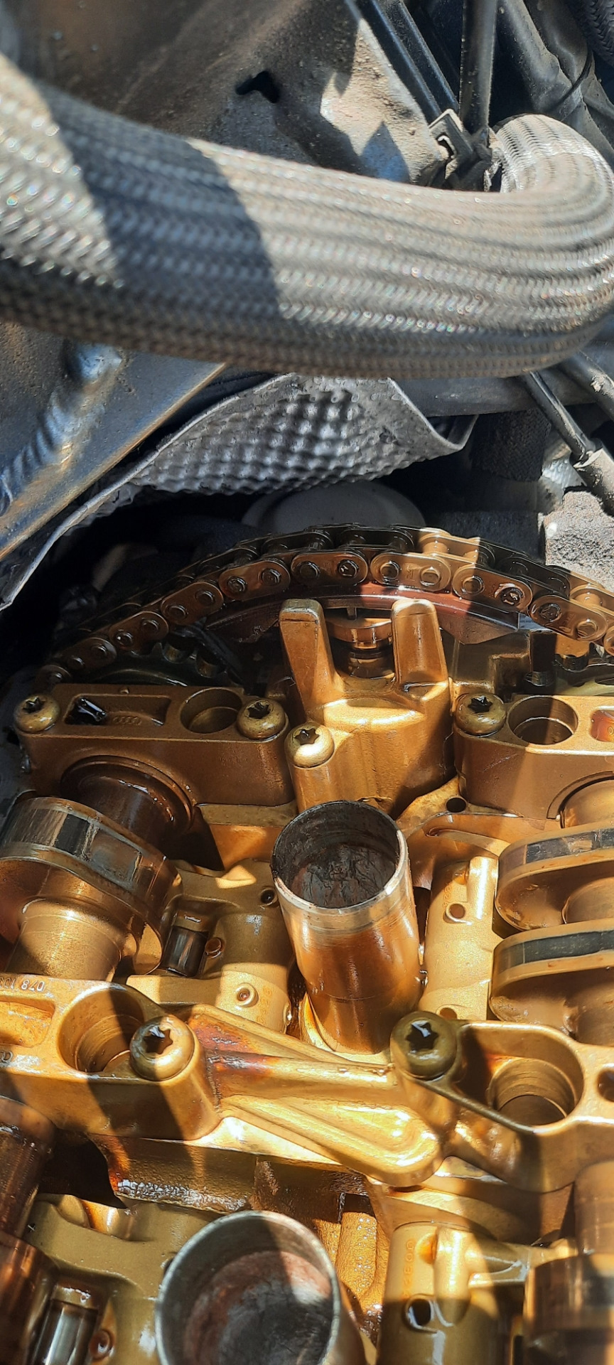 Замена гнц audi a8 bfm нужен совет! — Audi A8 (D3), 4,2 л, 2005 года ...