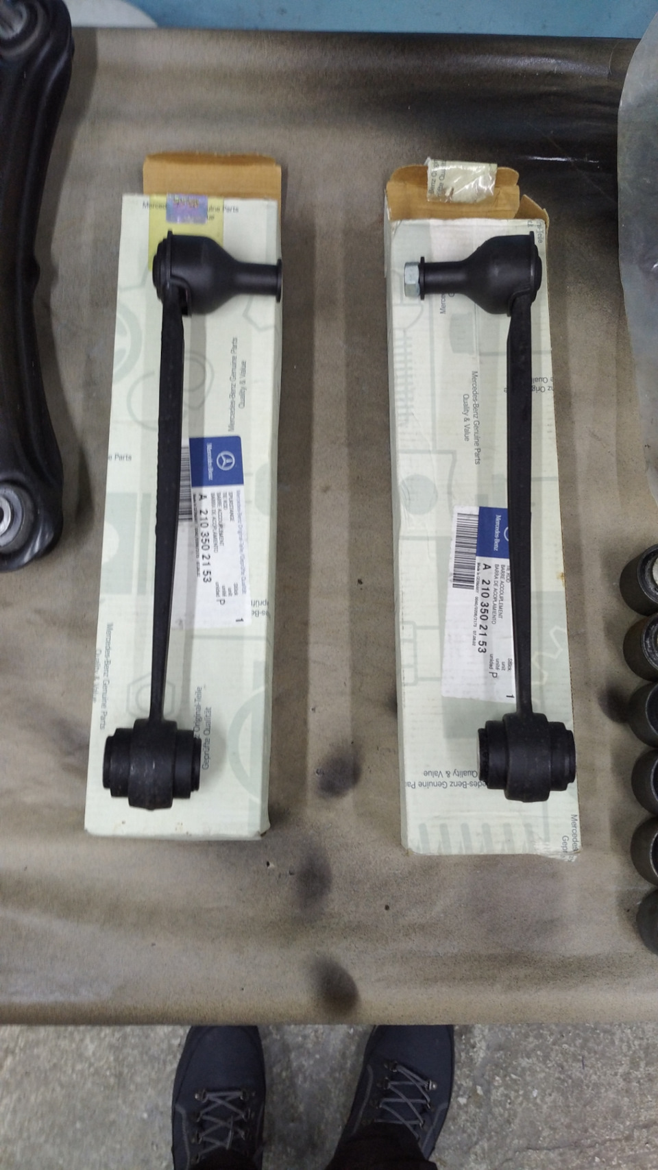 A2103502153 Ремкомплект тяги подвески Mercedes | Запчасти на DRIVE2