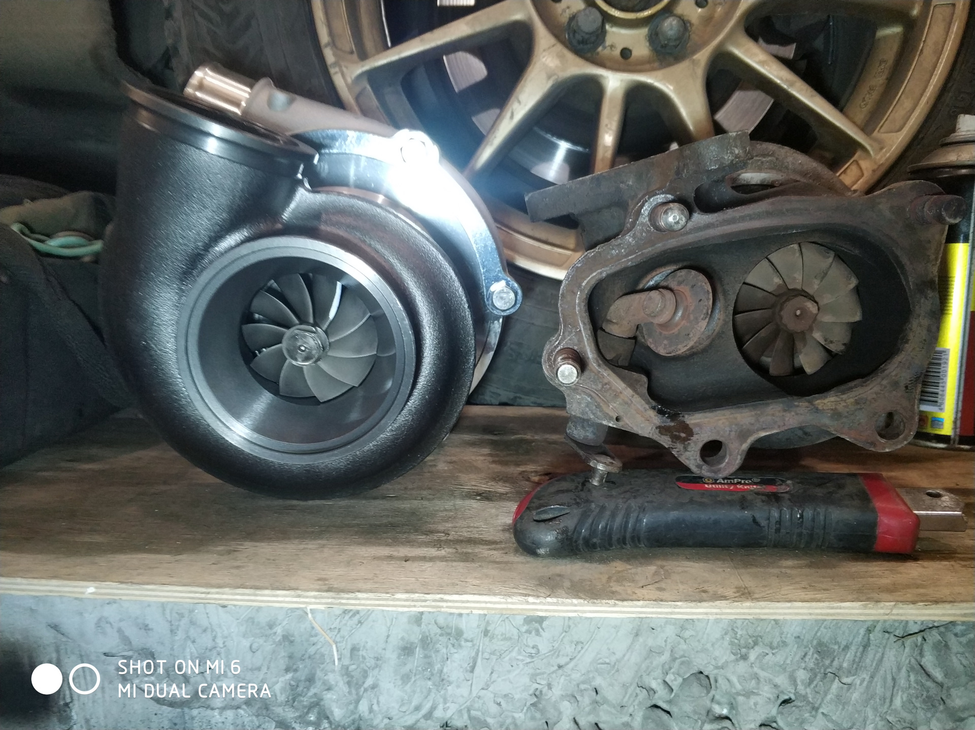 твинтурбо: твинскрол vf38 + Pulsar 3076 — Subaru Legacy (BE/BH/BT), 2,5 ...