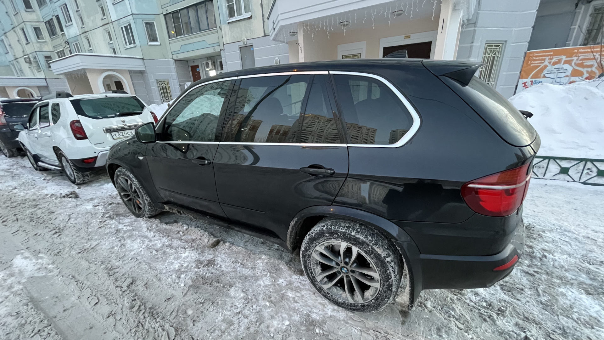 Уменьшение сопротивления воздуху — BMW X5 (E70), 4,4 л, 2011 года | стайлинг | DRIVE2