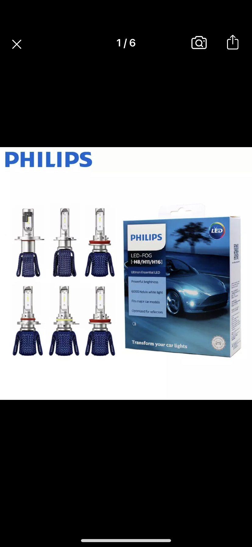 Заказал оригинальные LED PHILIPS — BMW 1 series (F20), 1,8 л, 2012 года ...