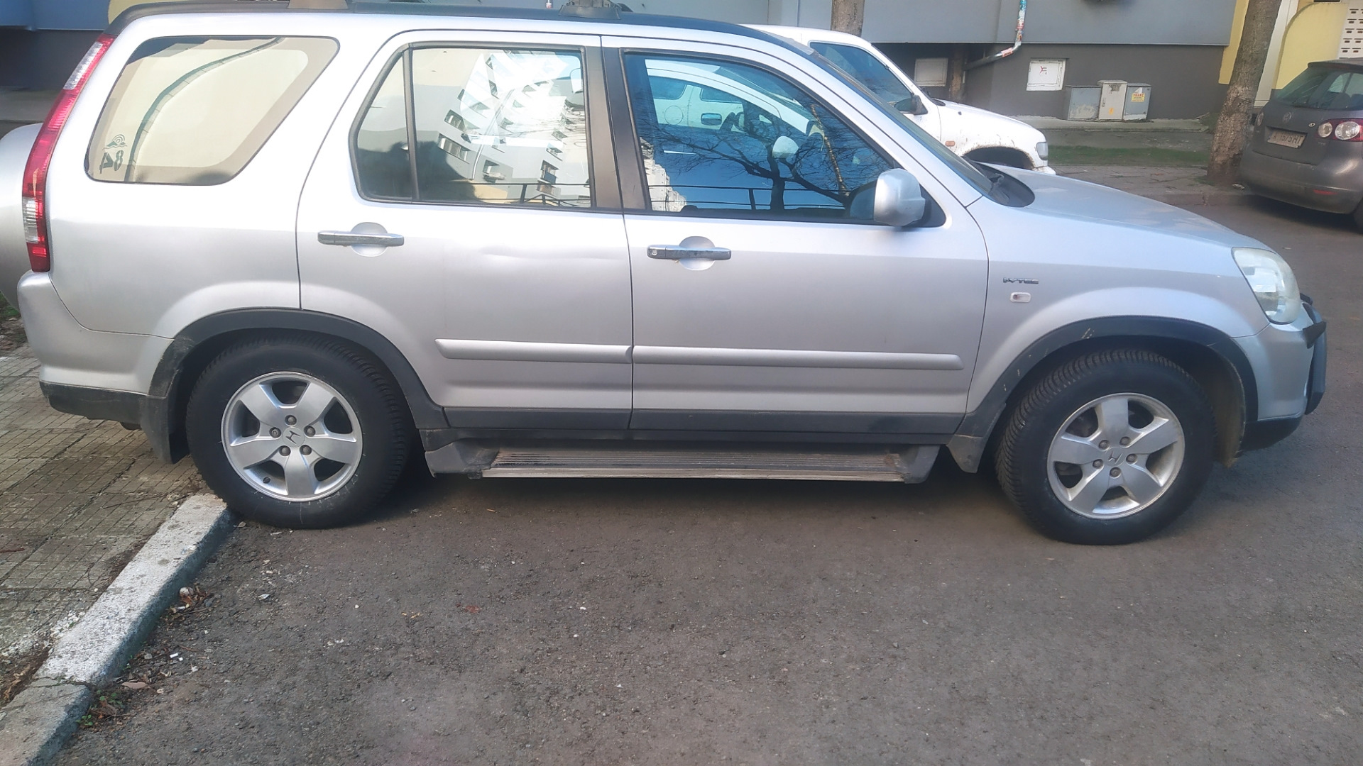 Поменяли диски и шины — Honda CR-V (RD4/RD5/RD6/RD7), 2 л, 2005 года ...