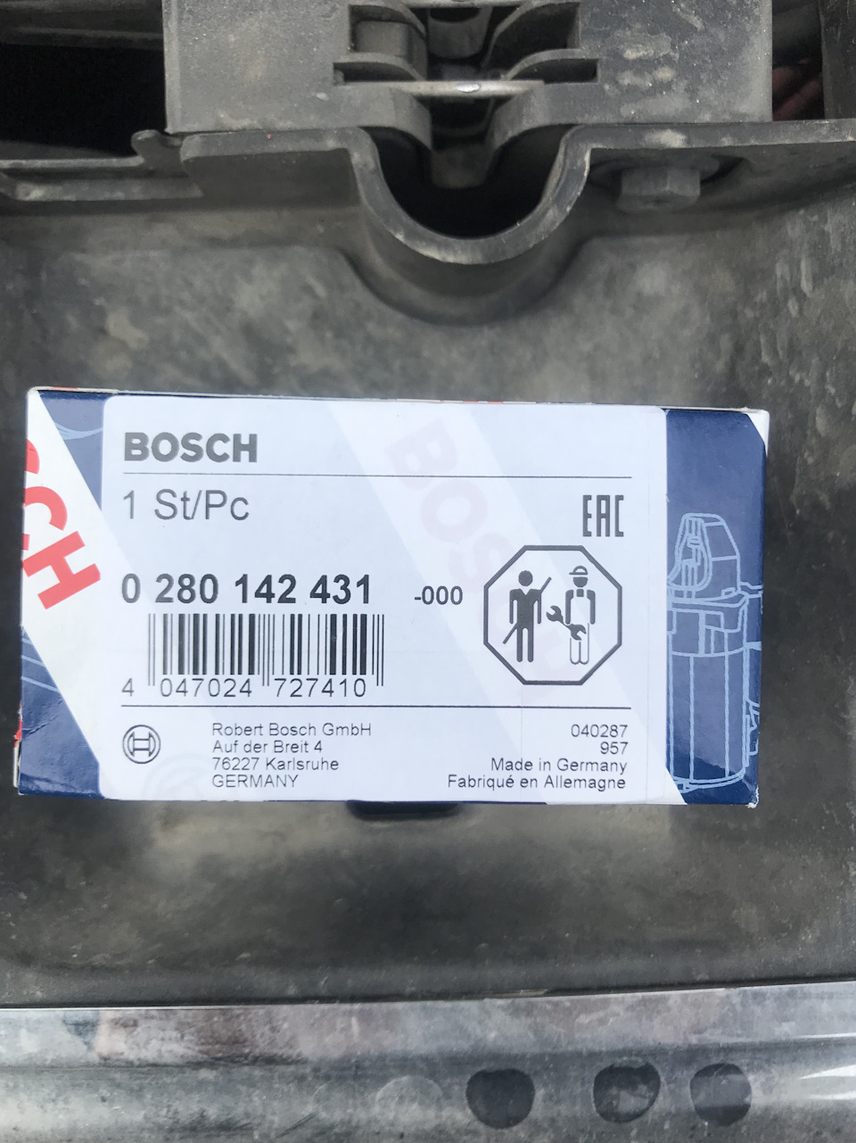 0280142431 клапан вентиляции топливного бака BOSCH | Запчасти на DRIVE2