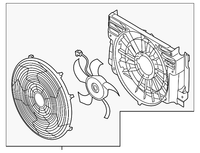 64546921940 ВЕНТИЛЯТОР X5 00-04гг BMW | Запчасти на DRIVE2