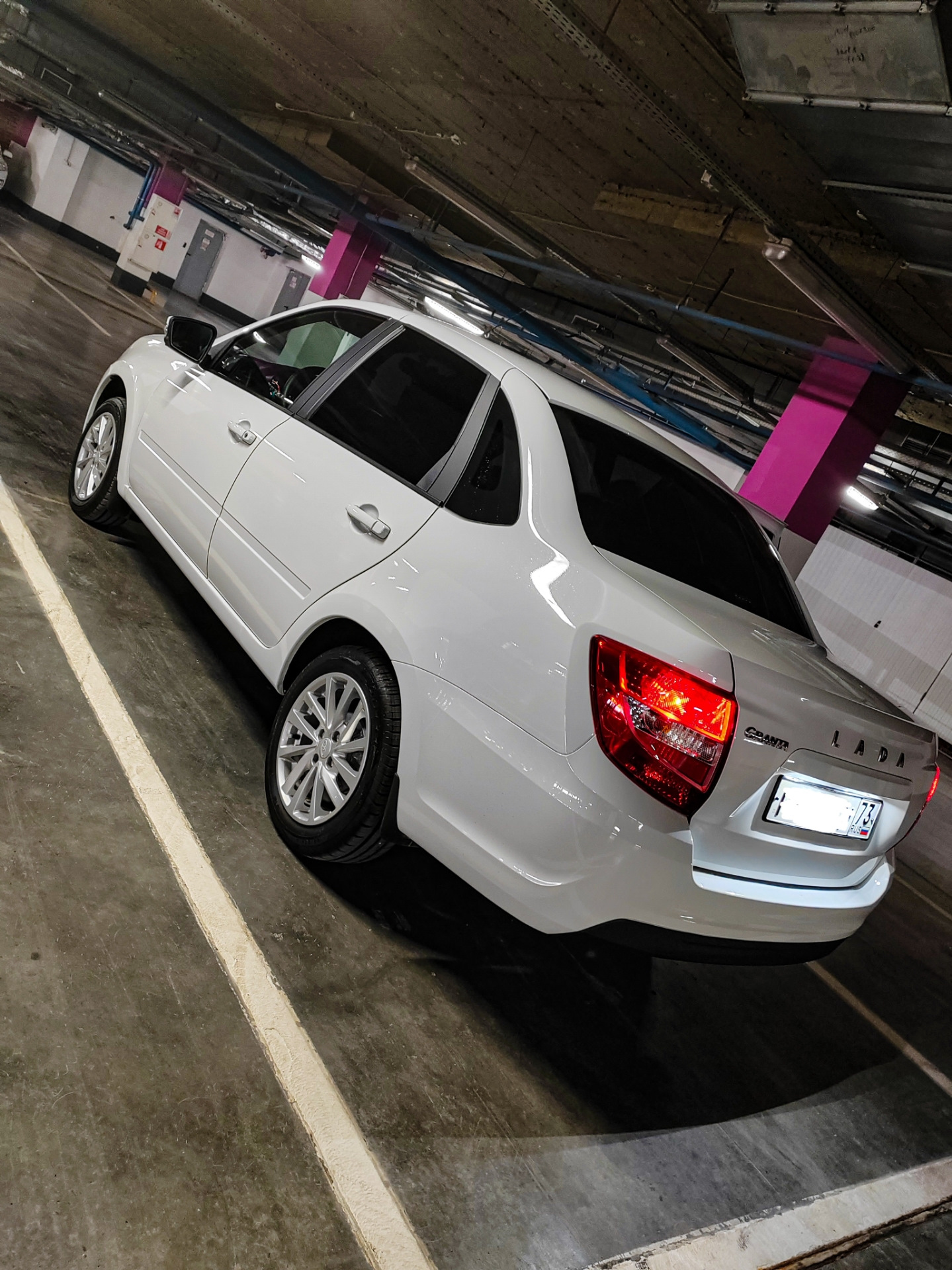 Камера Teyes HD ⬜ — Lada Granta (2G) FL, 1,6 л, 2024 года | своими руками | DRIVE2