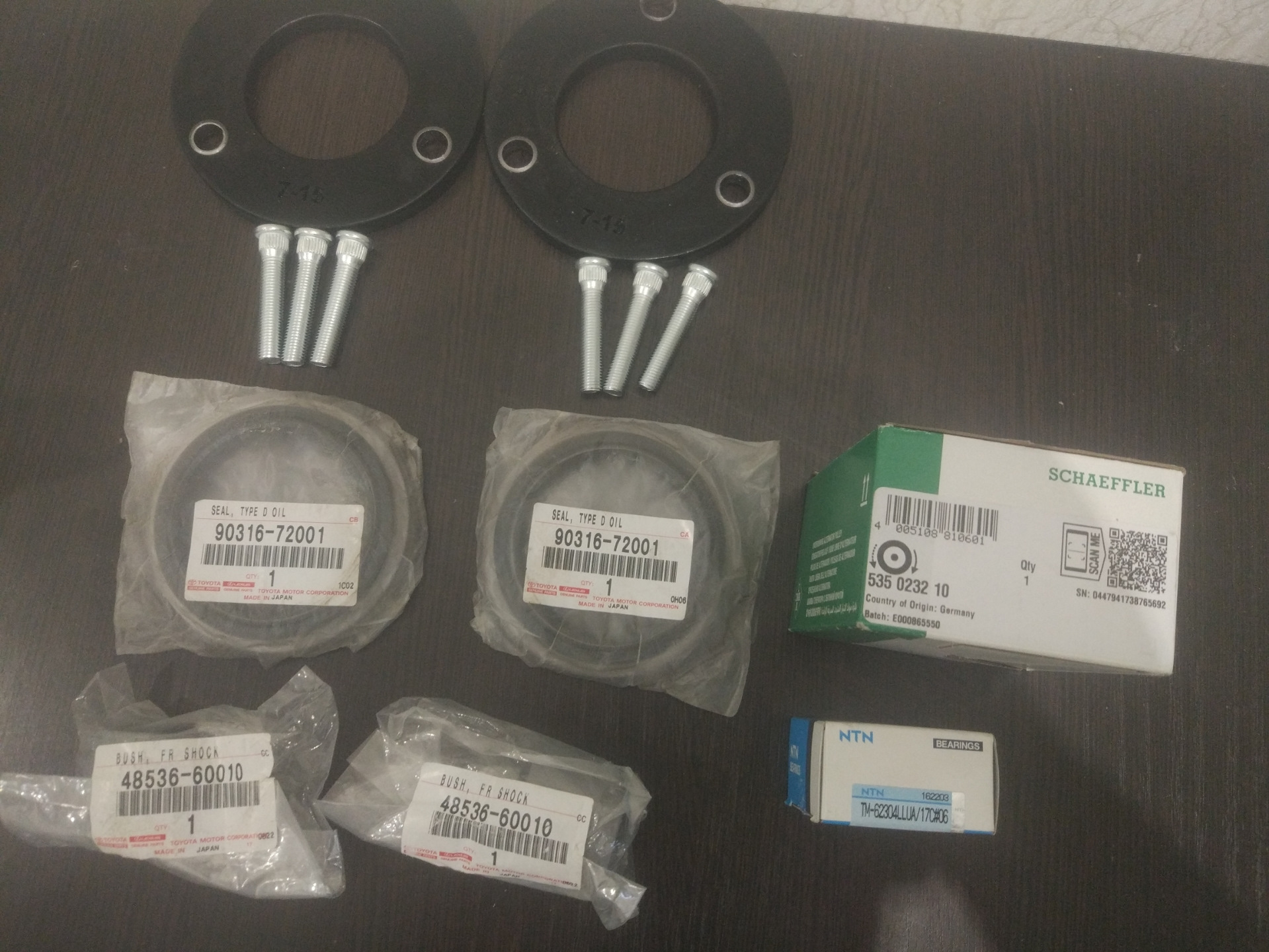 Запчасти, всего по не многу. — Toyota Land Cruiser Prado 150-series, 3 ...