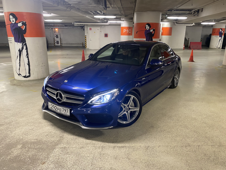 Поездка в Питер + ништяки — Mercedes-Benz C-Class (W205), 2 л, 2018 года | другое | DRIVE2