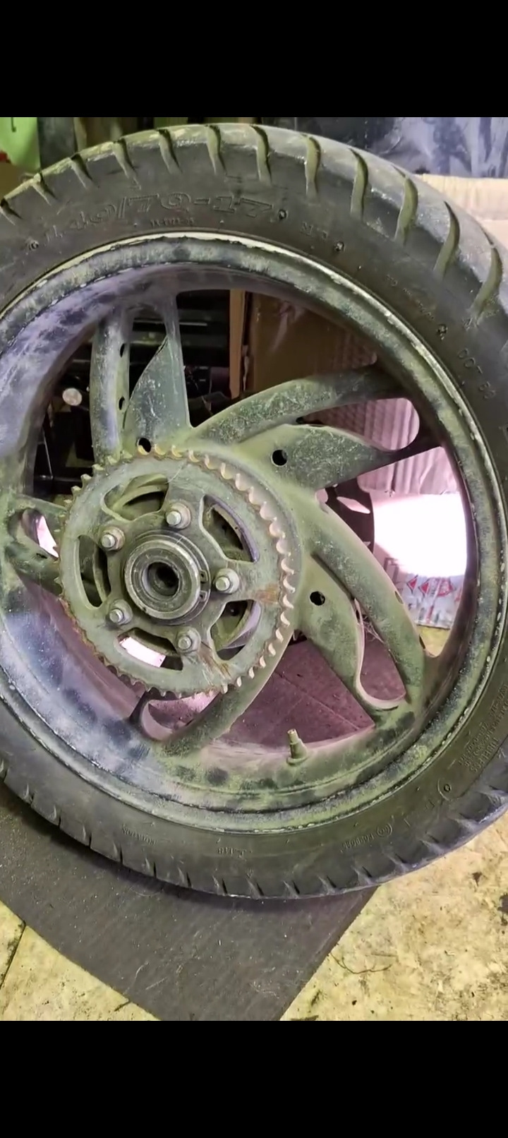 Задний обод от Centurion bitrix на Nanfang — NanFang, 0,4 л, 2013 года | поломка | DRIVE2