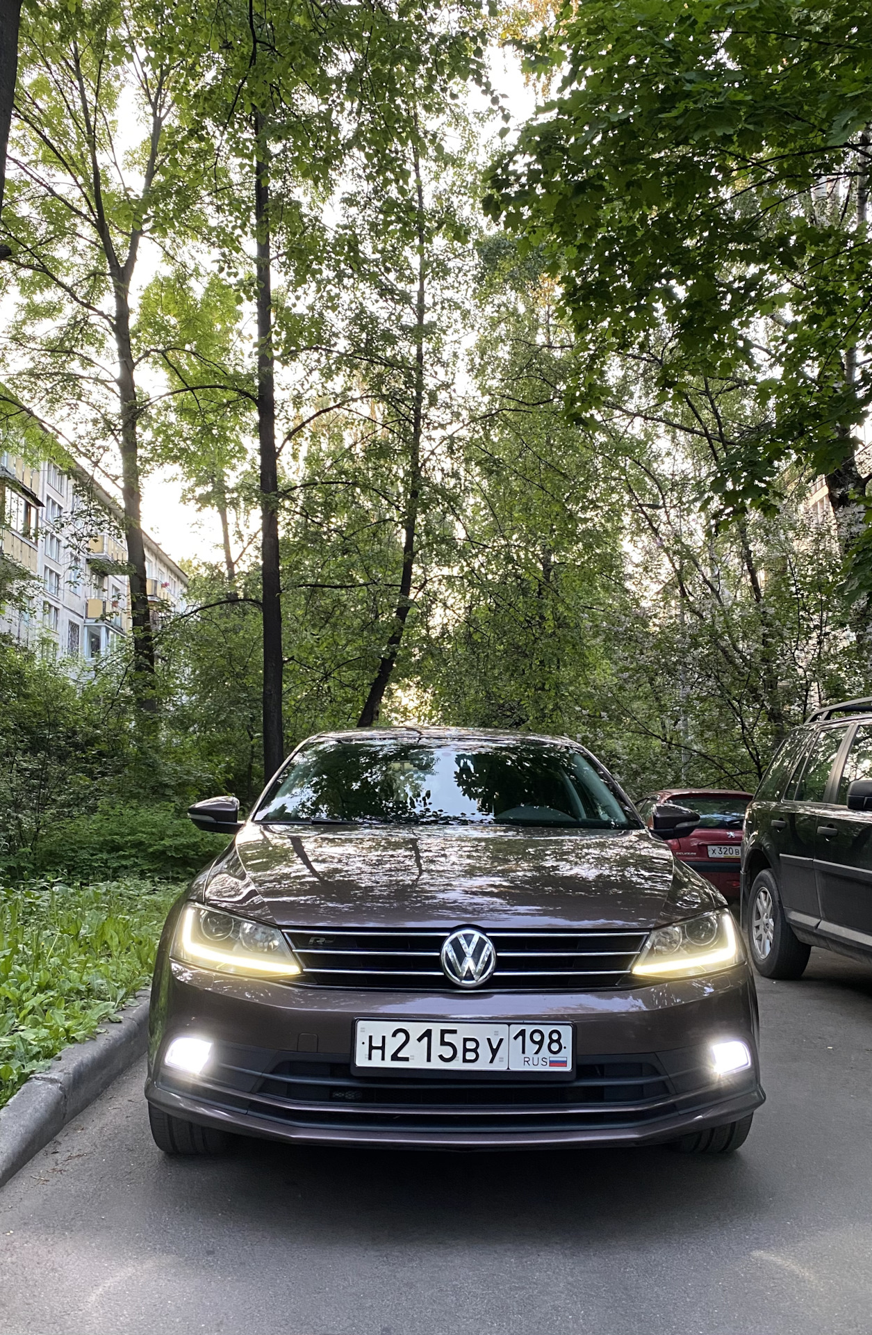 Светодиодные лампы в противотуманки — Volkswagen Jetta VI, 1,4 л, 2018 ...
