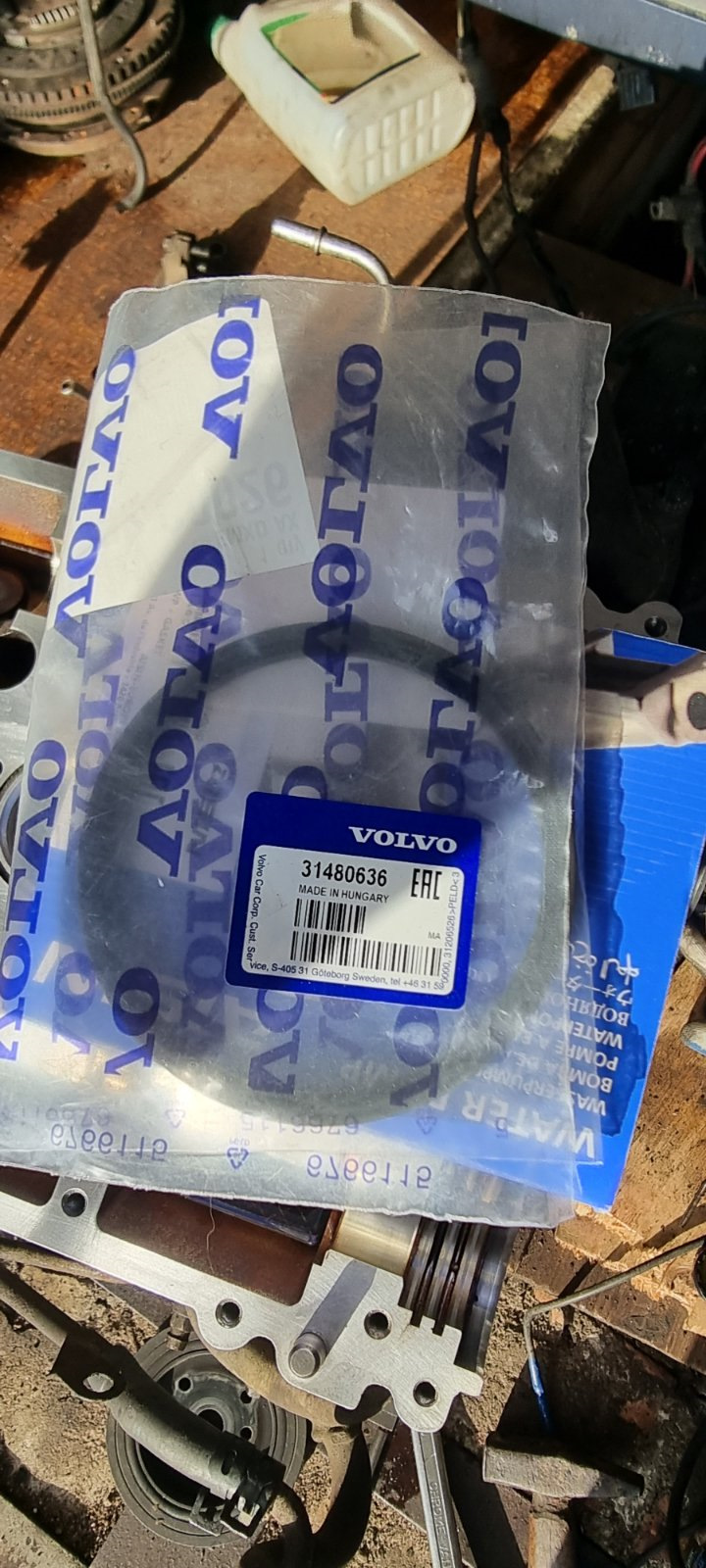 31480636 Задний сальник коленвала Volvo | Запчасти на DRIVE2