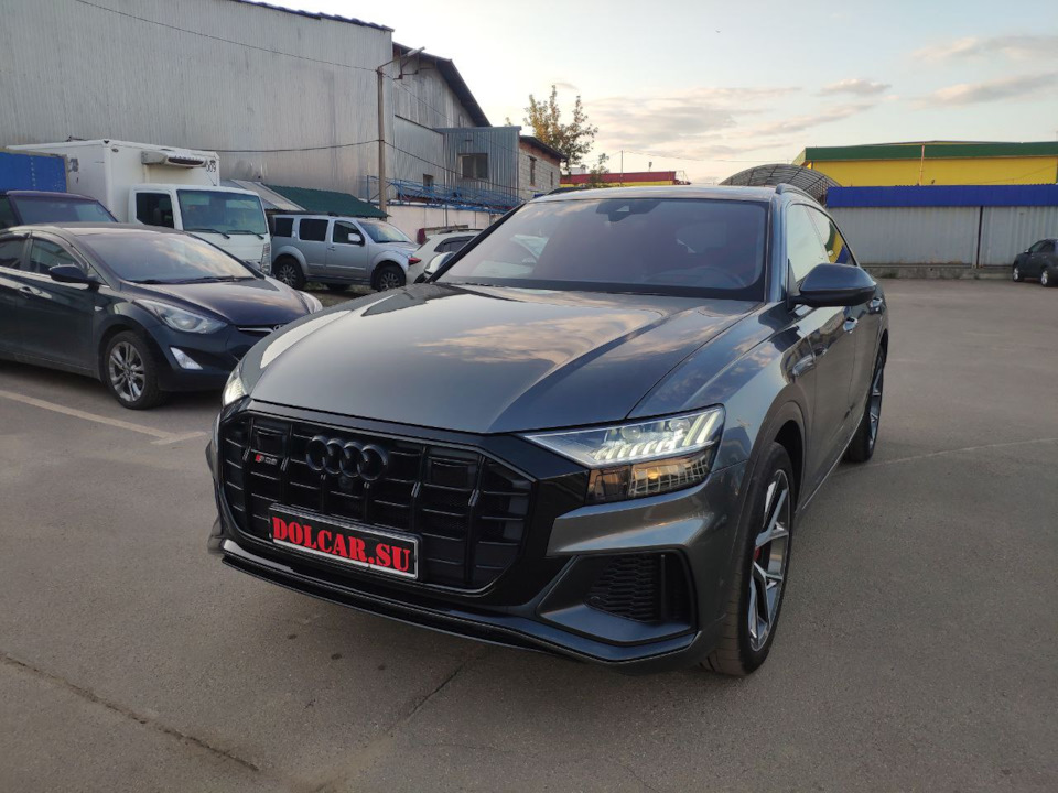 Откидные номера управление с руля Audi SQ8 — DOLCAR на DRIVE2