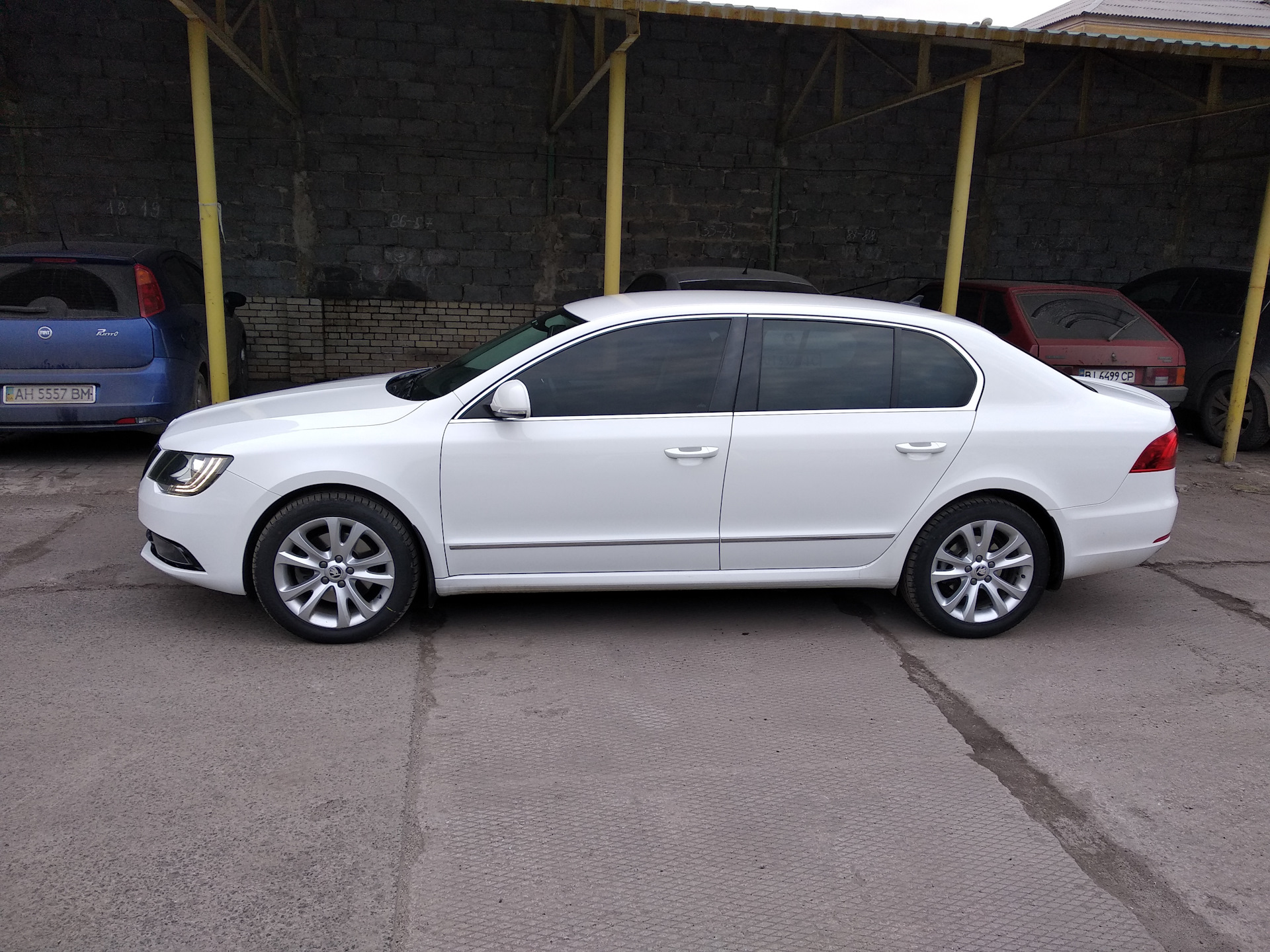 Переобулись — Skoda Superb Mk2, 1,8 л, 2014 года | шины | DRIVE2