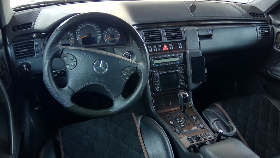 Brabus E-1 установлен — Mercedes-Benz E-Class (W210), 4,3 л, 2001 года ...