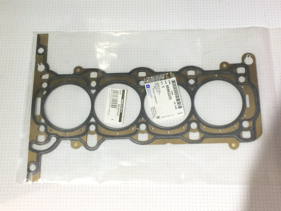 55562233 Прокладка головки блока цилиндров GM | Запчасти на DRIVE2