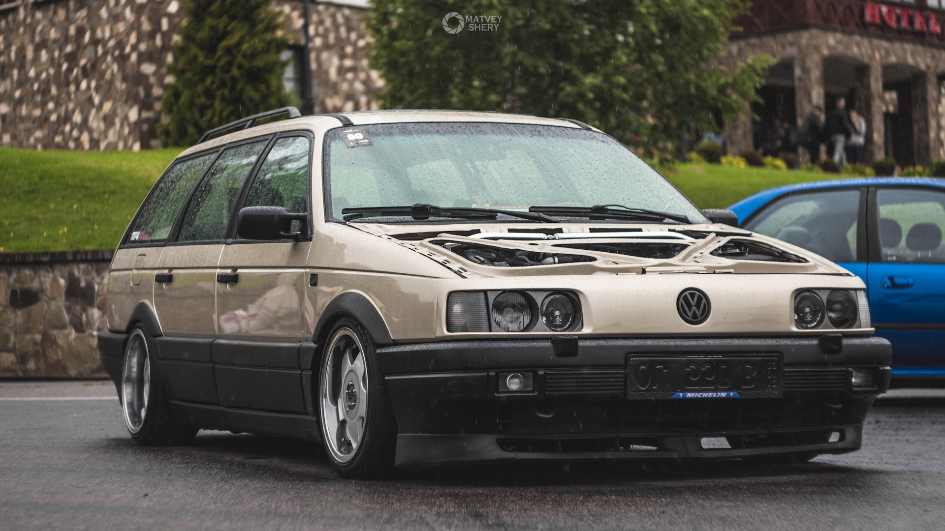 Volkswagen Passat Variant (B3) 1.9 дизельный 1990 | 1.9static Gold ...