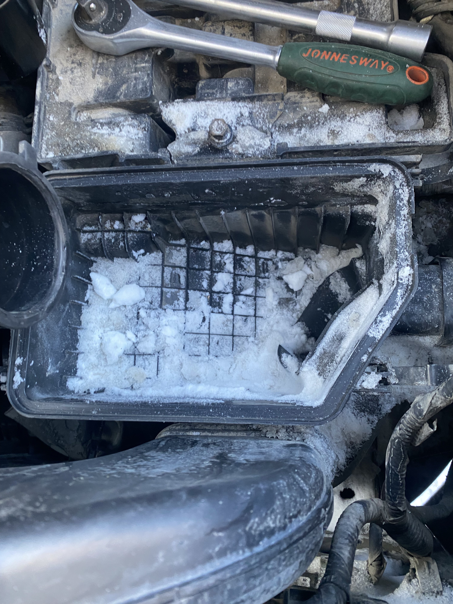 Снежок, метель ))) — KIA Sportage (3G), 2 л, 2013 года | другое | DRIVE2