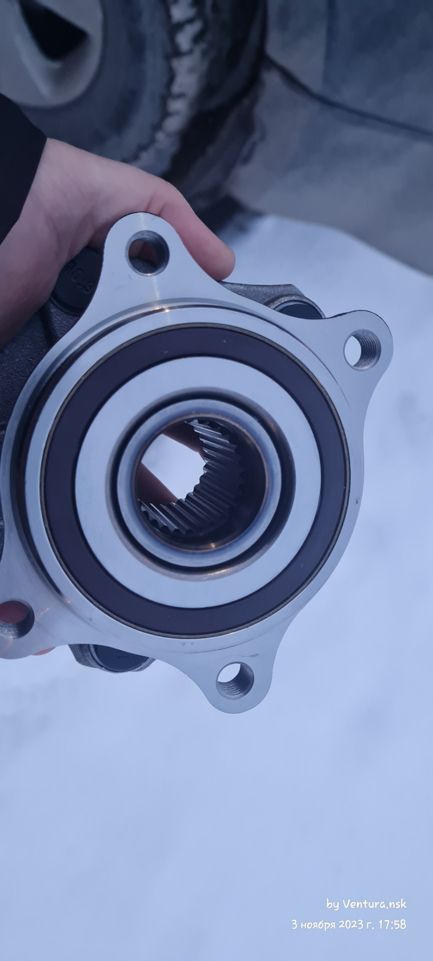 Помер задний ступичный подшипник, или- привет C1032, P1875 и P0500 ...