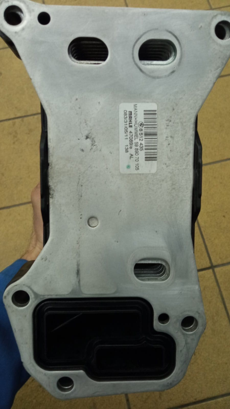 Прокладка масляного стакана + ТО — BMW 5 series (F10), 3 л, 2011 года ...