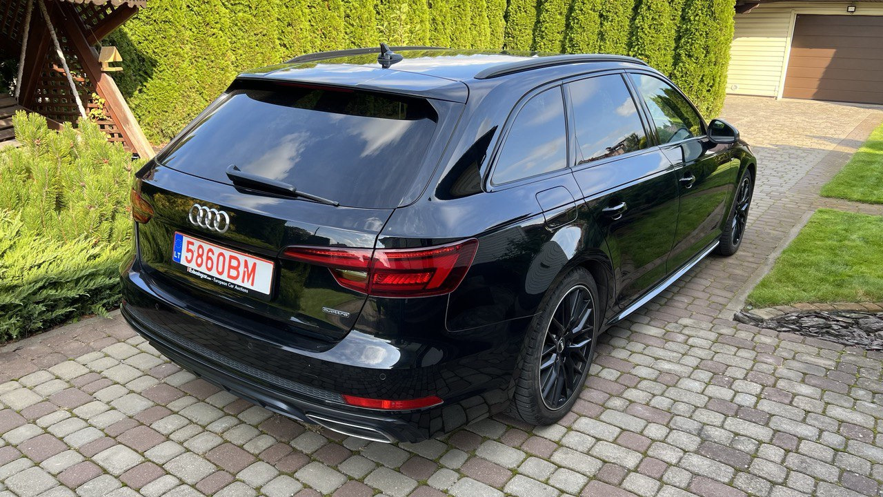 Audi A4 Avant (B9) 2.0 дизельный 2018 | Black Raven на DRIVE2