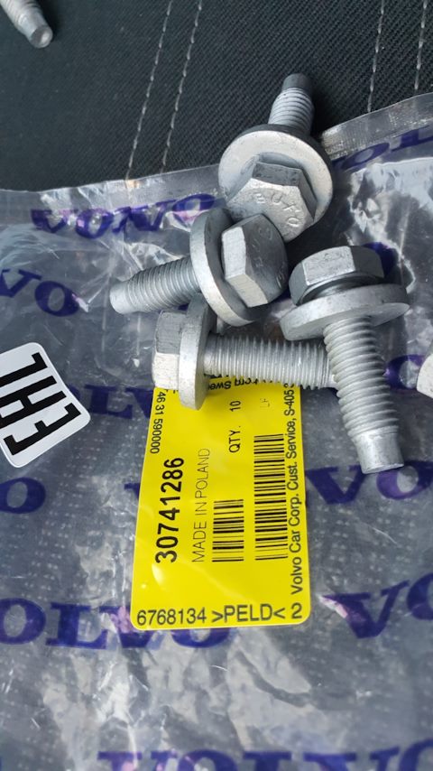 30741286 болт Volvo | Запчасти на DRIVE2