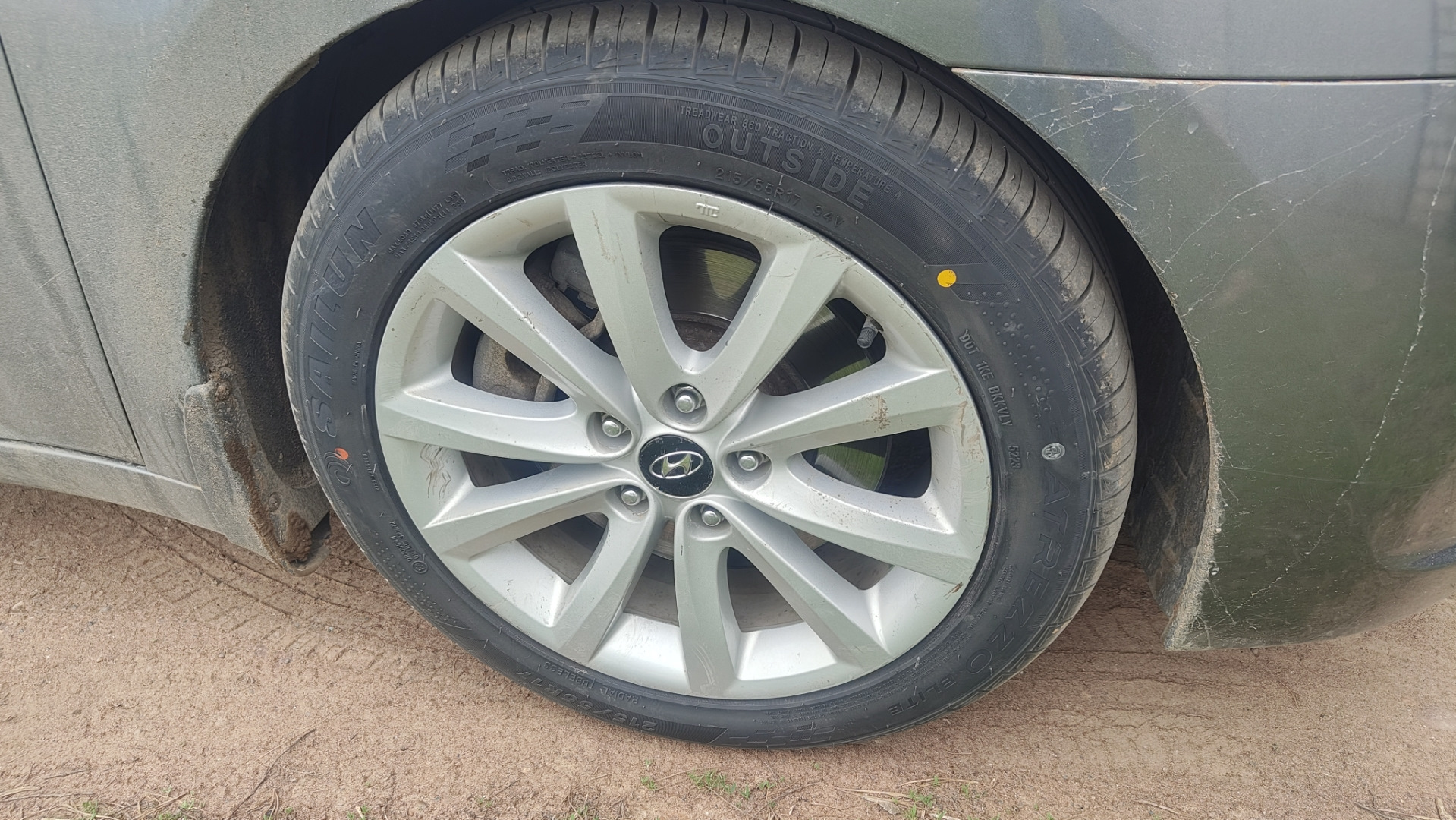 Летняя резина Sailun Atrezzo Elite 215 55 r17 — Hyundai i40, 2 л, 2012 ...
