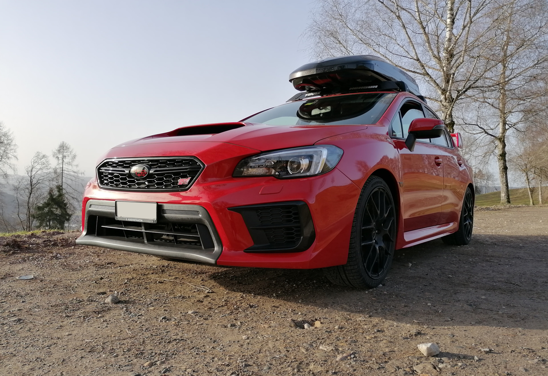 #50 Ранним утром ☕ Töss Valley 🇨🇭 [10] — Subaru WRX STI (VA), 2,5 л, 2018 года | покатушки | DRIVE2