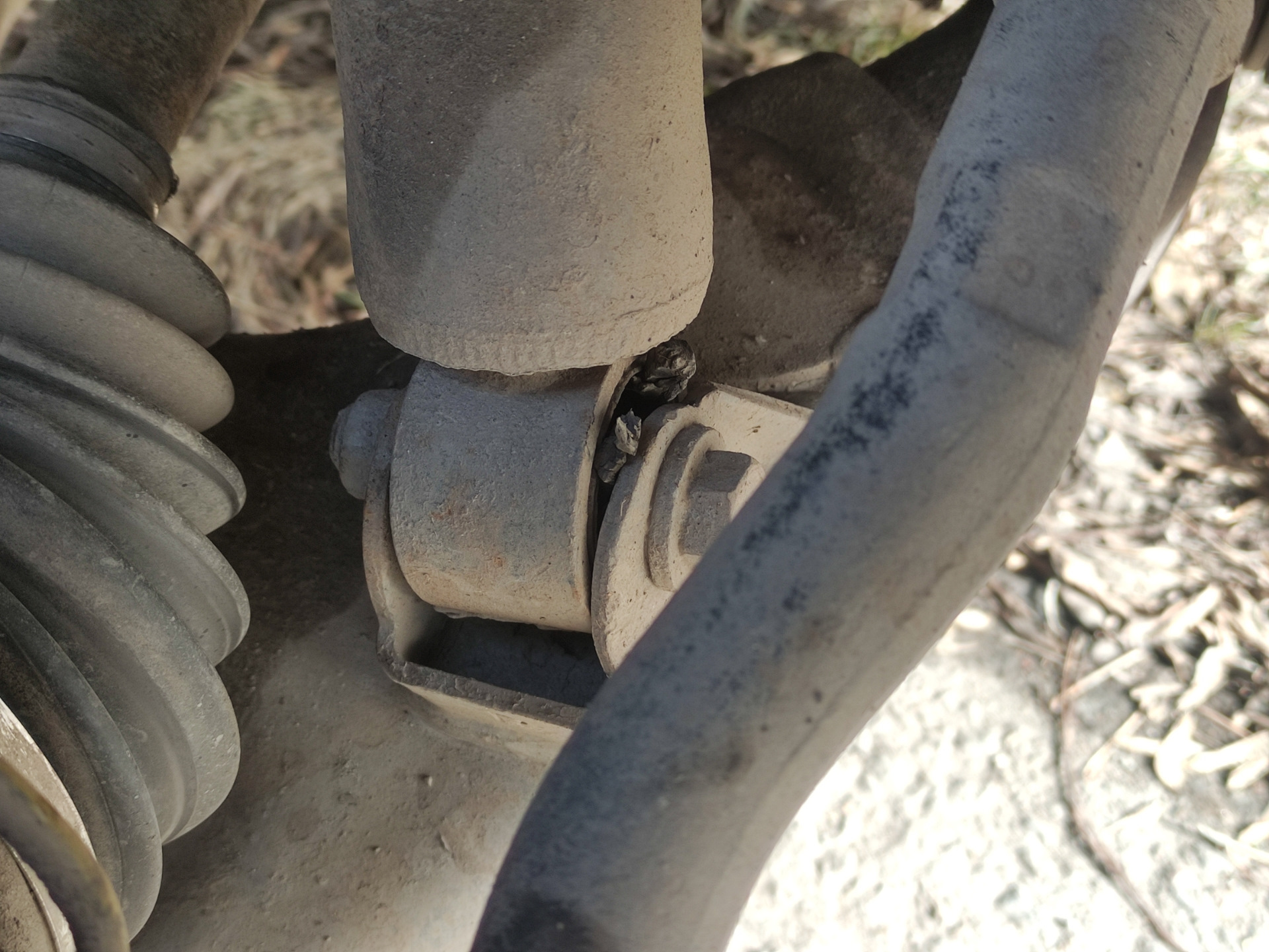 Ревизия передней подвески — Lexus LX (UZJ100), 4,7 л, 2002 года ...