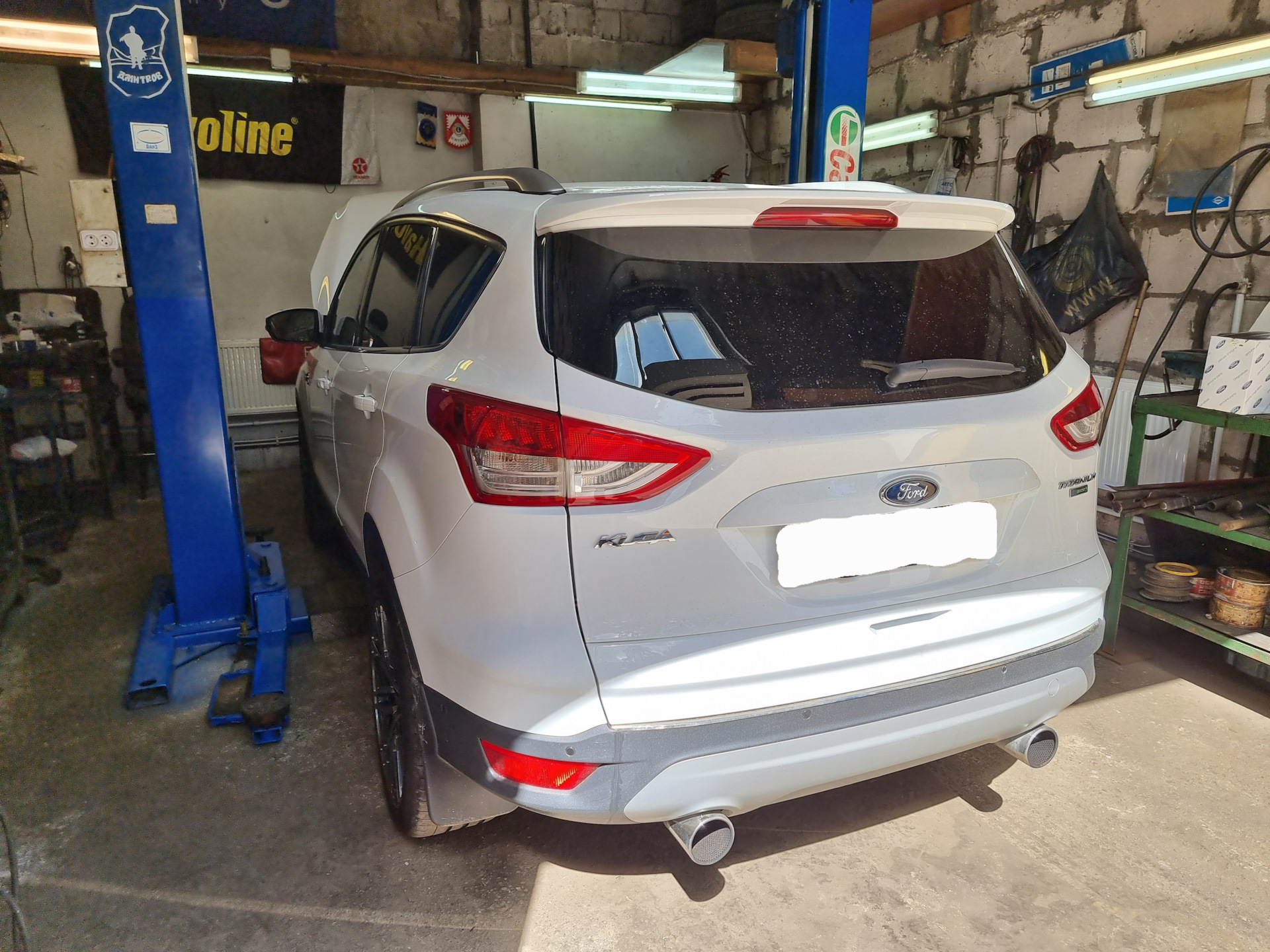 Замена опоры ДВС, масла в АКПП, РК и заднем дифференциале — Ford Kuga ...