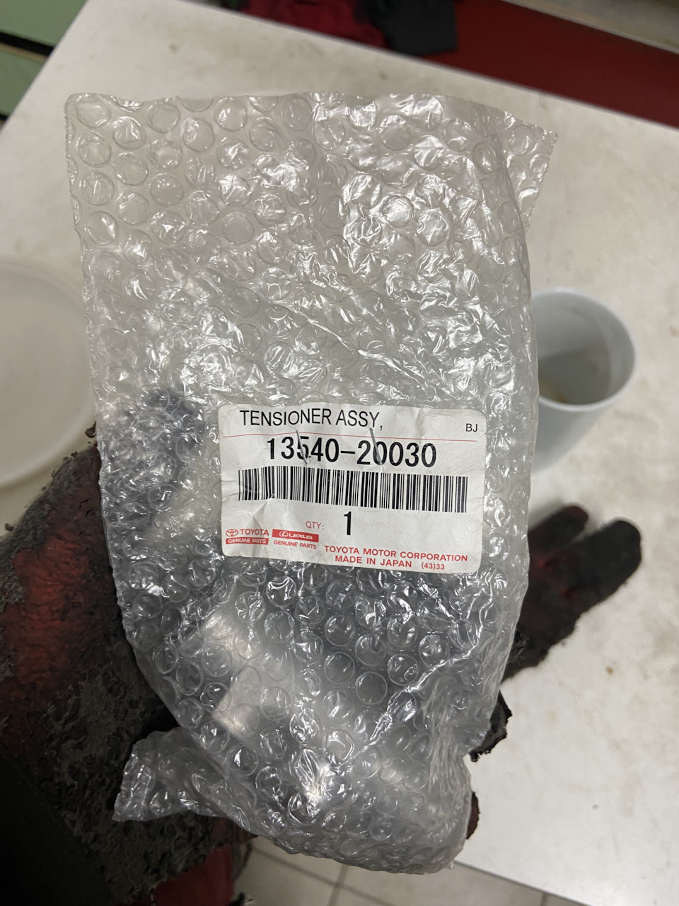 Замена натяжителя грм на 1mz-fe — Lexus ES (XV30), 3 л, 2002 года ...