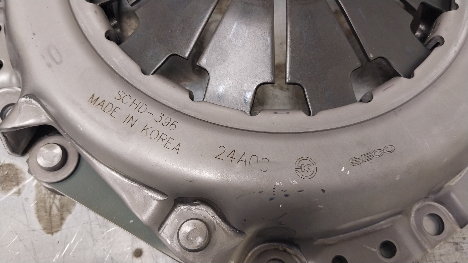 Комплект сцепления Kormax сравнение с оригиналом KIA/Hyundai Solaris ...