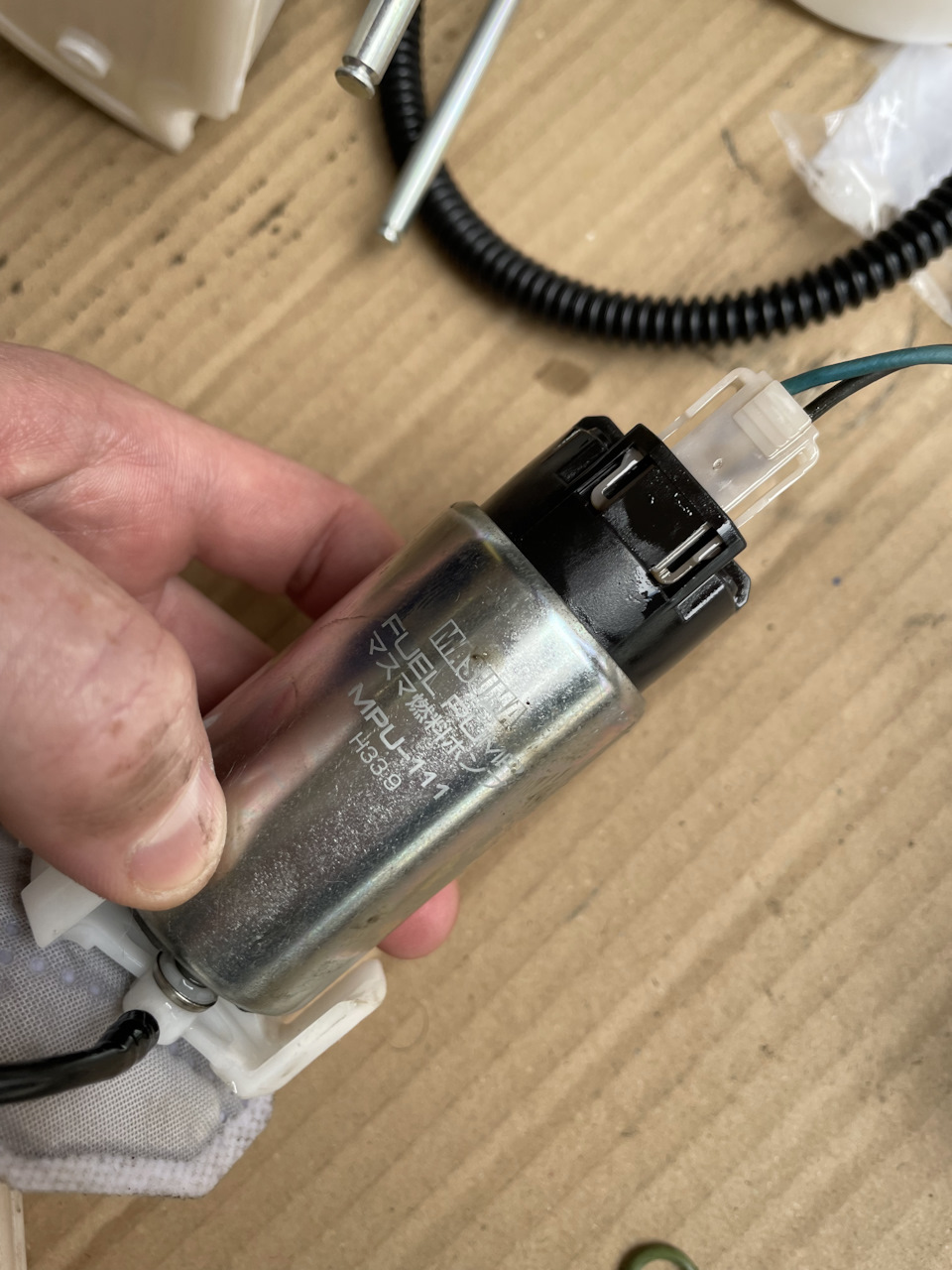 MPU111 Насос топливный Masuma 100L/h, 2kg/cm2 сетка MPU-053 MASUMA ...