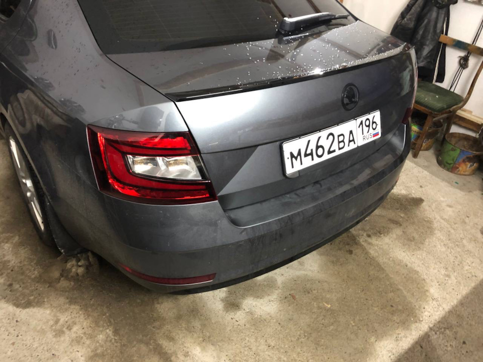 #43 Фонари High LED на месте — Skoda Octavia Mk3, 1,4 л., 2019 года ...