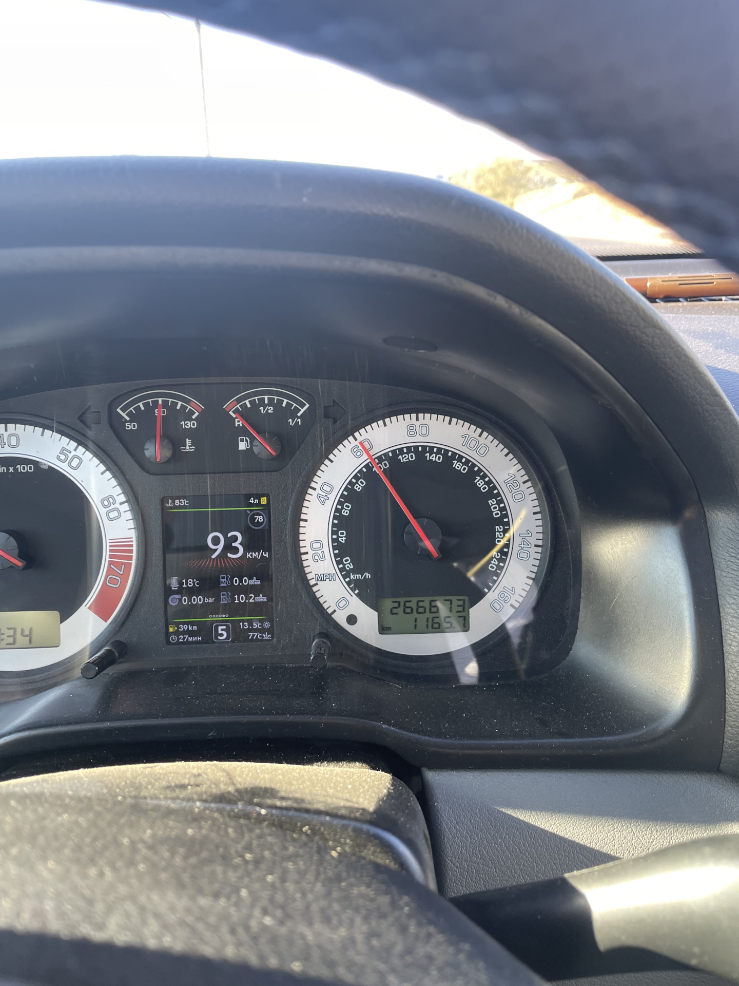 Моя новая старая шкода — Skoda Octavia A4 Mk1, 1,8 л, 1999 года ...