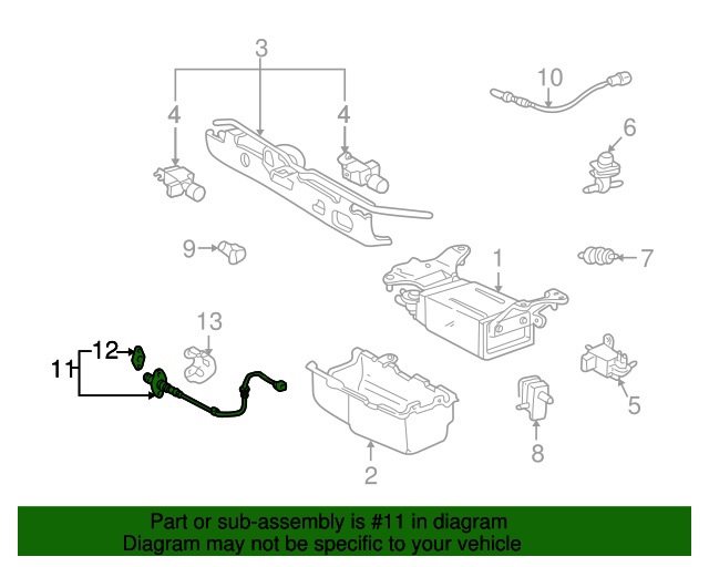 8946549075 Датчик кислородный TOYOTA HARRIER 1MZFE 97-00 (флянец ...