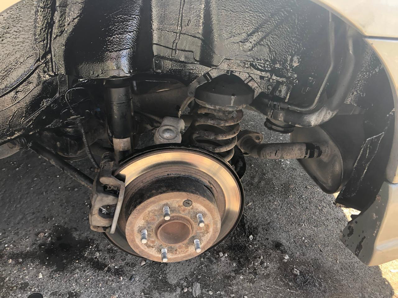 Колодки — Nissan Teana (J31), 2,3 л, 2003 года | своими руками | DRIVE2