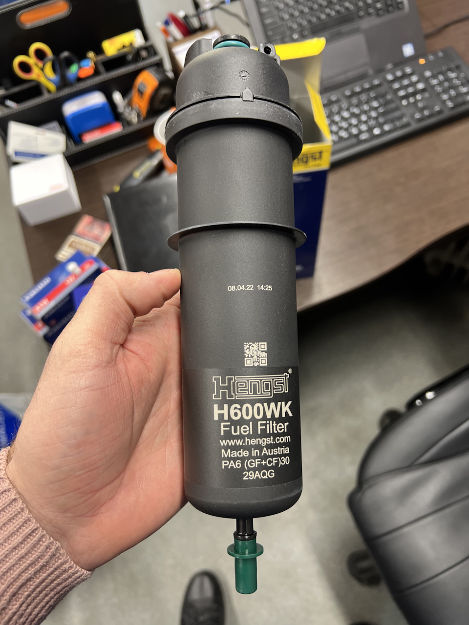 H600WK Фильтр топливный HENGST | Запчасти на DRIVE2
