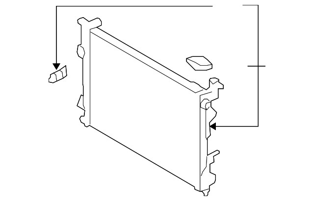 253102S650 Радиатор охлаждения KIA HYUNDAI | Запчасти на DRIVE2