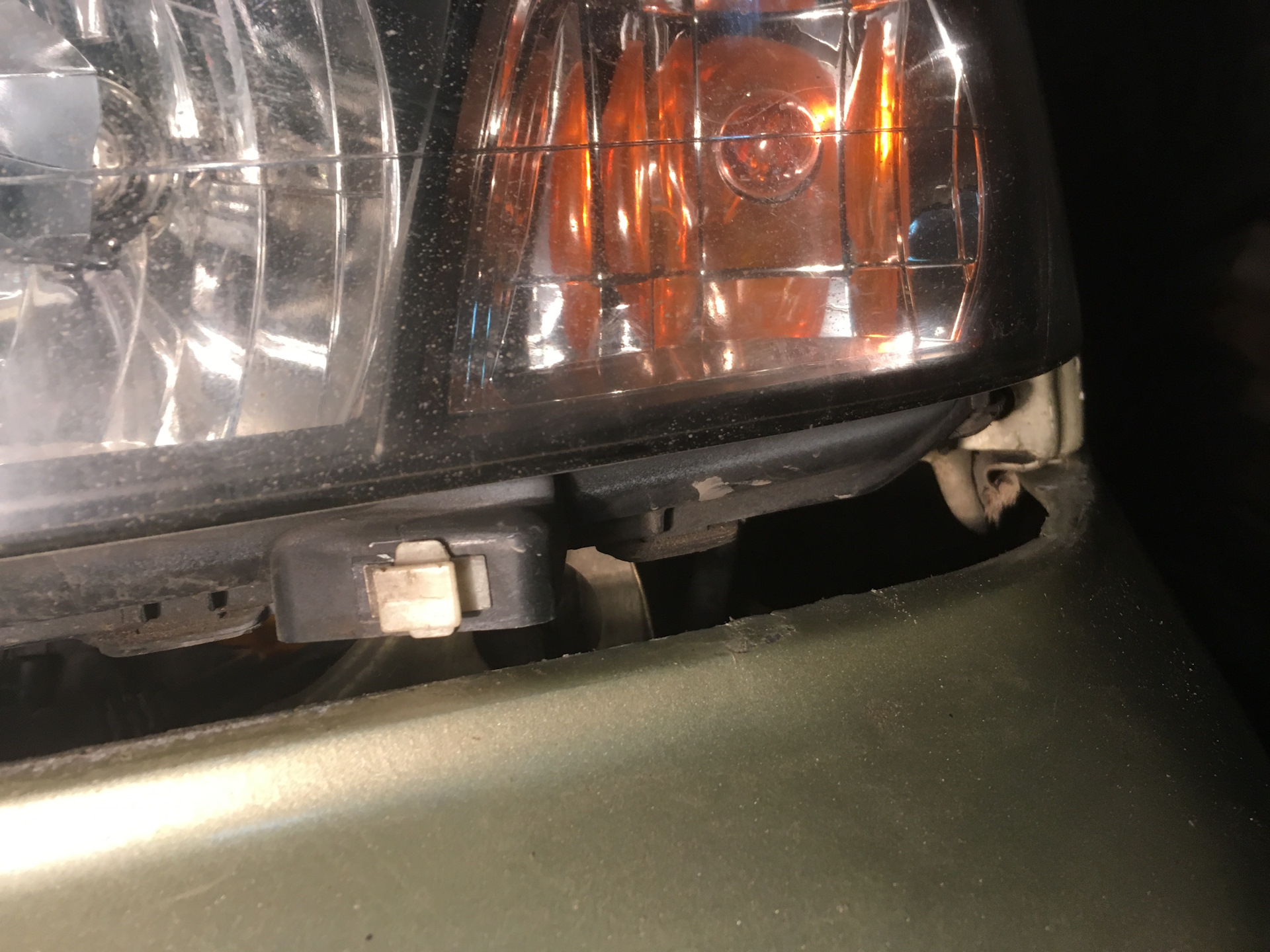 Переделка колхозного крепления решетки и фар — Subaru Forester (SG), 2 ...