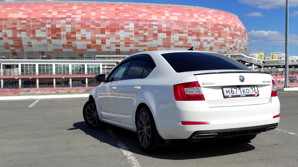 Занижение мойка радиаторов и по мелочам — Skoda Octavia A7 Mk3 1 4