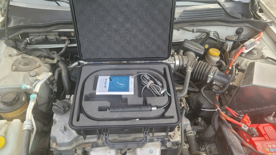 Результаты анализа📃😮, осмотр камер сгорания эндоскопом jProbe NT HD — Nissan Almera Classic (B10 ...