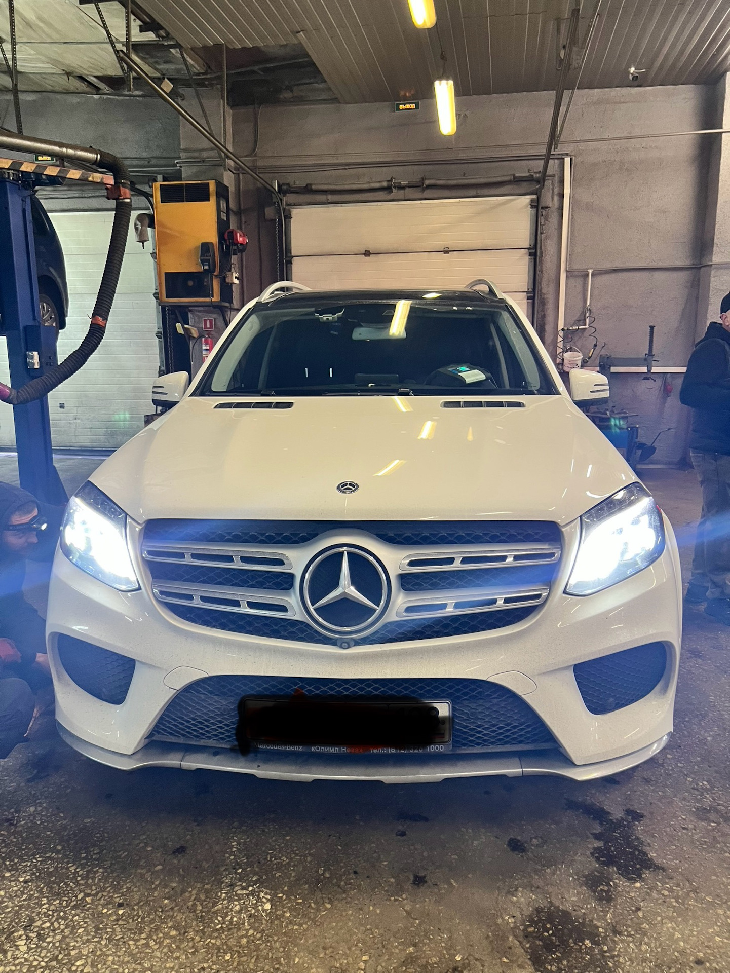 Калибровка подвески и развал-схождение — Mercedes-Benz GLS (X166), 3 л ...